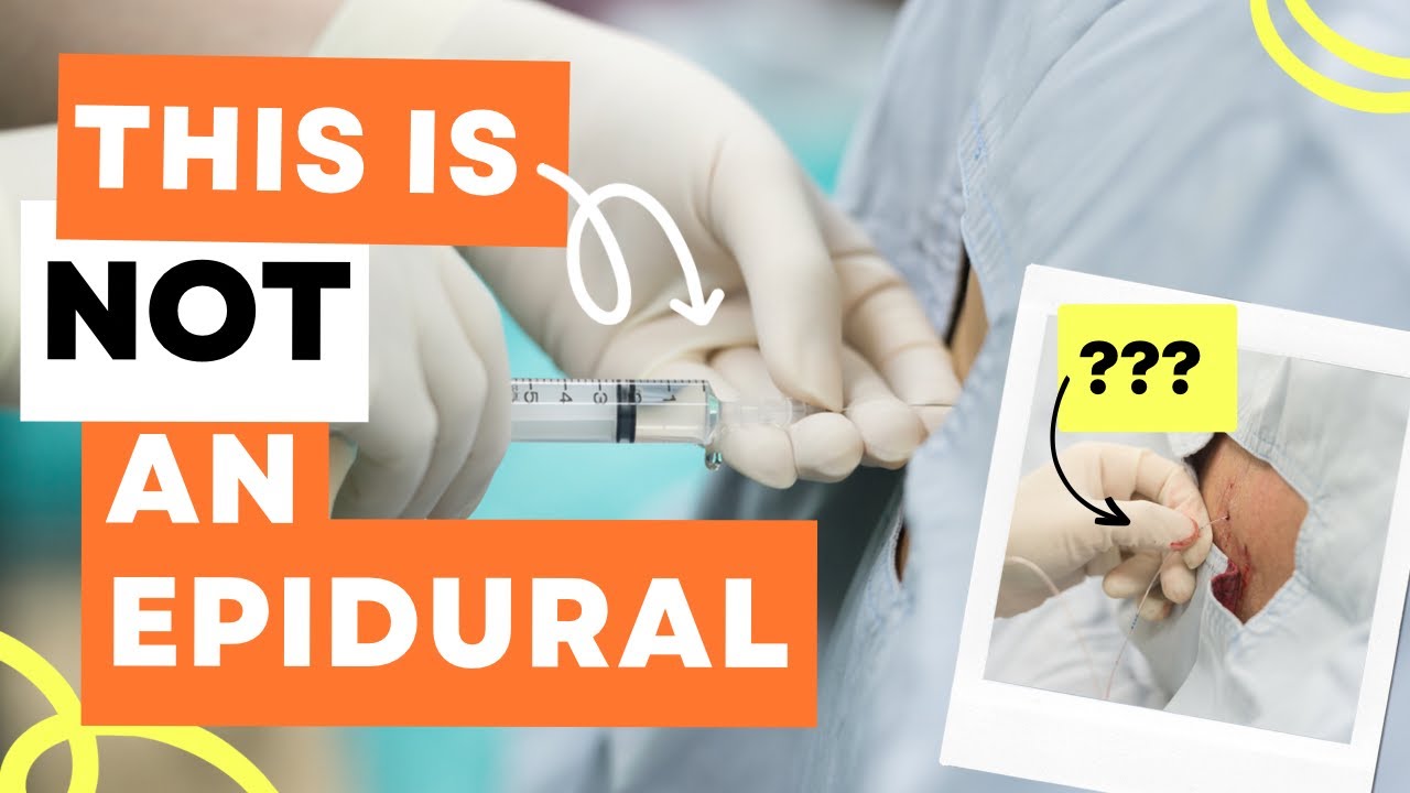Epidural Vs Spinal Anesthesia - Understanding the difference