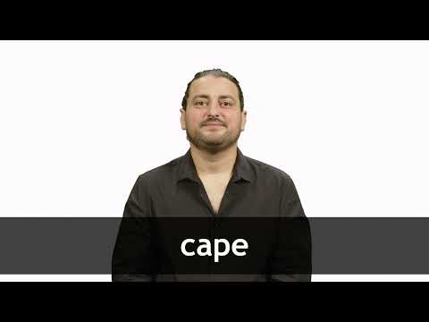 English Translation of “CAPE” | Collins French-English Dictionary