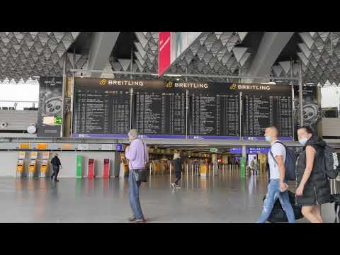 Frankfurt Airport in Germany.... Biggest Airport in germany