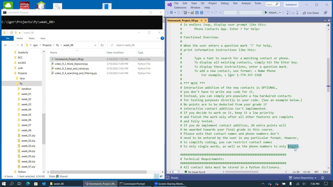 9.1 Python dictionary