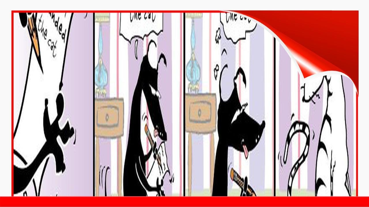 Petey & Keats Drawn From A Dog And A Cat I Had The Pleasure Of Having As Companions ☺️