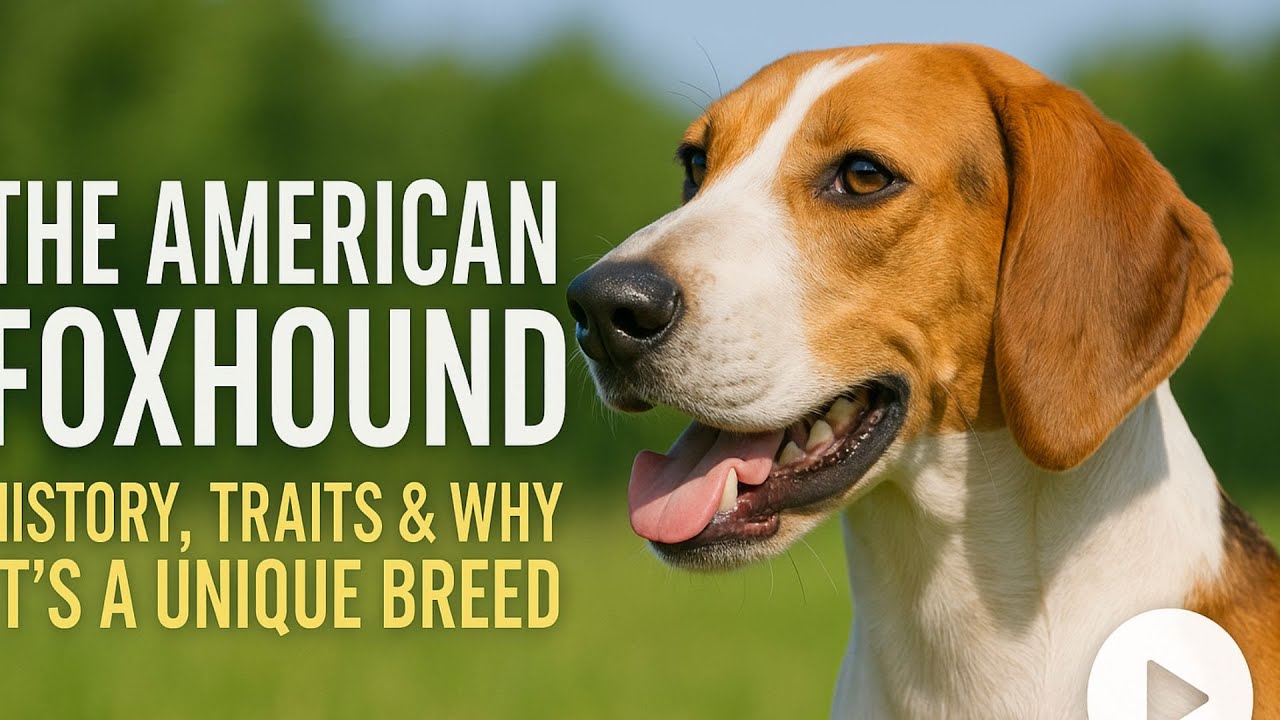 The American Foxhound | History, Traits & Why It's a Unique Breed