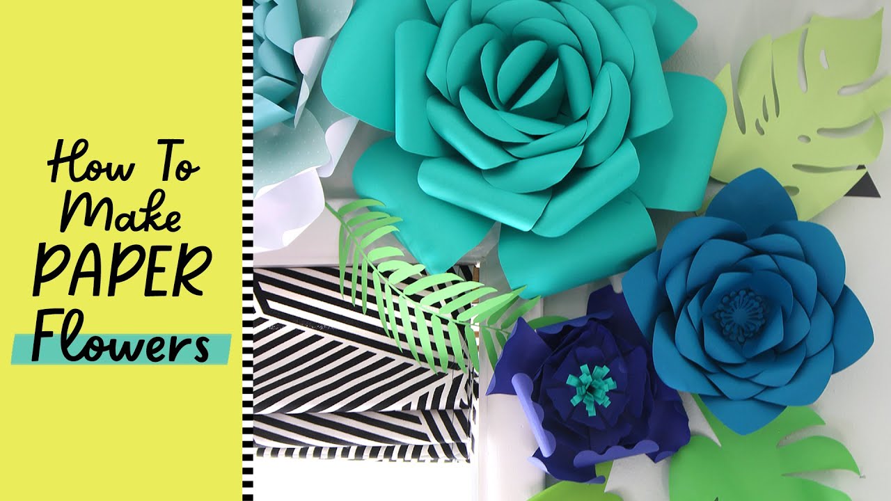How To Make Paper Flowers