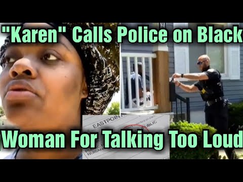 Karen Calls Police on Black Woman For Talking Too Loud