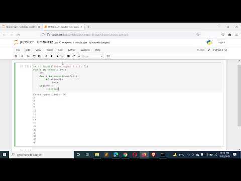 Python Program to Print all the Prime Numbers within a Given Range