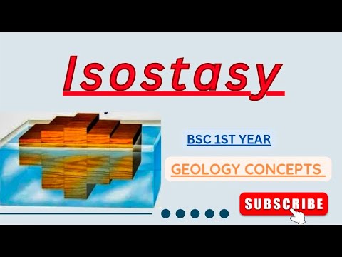 What is Isostasy? Video Lecture - IIT JAM Geology Crash Course