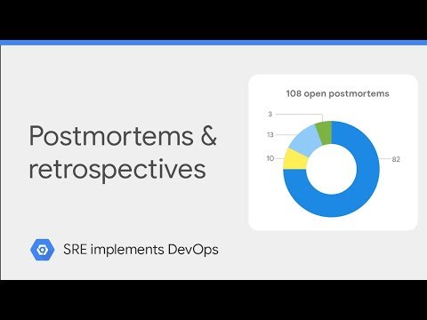 Postmortems and Retrospectives (class SRE implements DevOps)