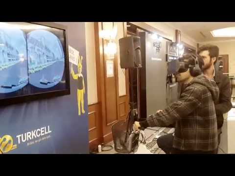 Turkcell - Webrazzi'14 - Oculus Rift - 3D istiklal caddesi bisiklet oyunu