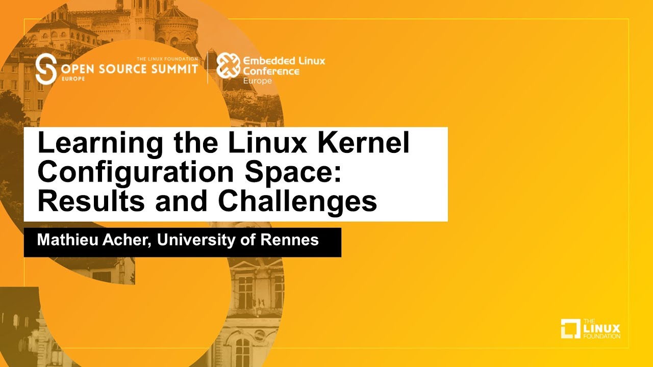 Learning the Linux Kernel Configuration Space: Results and Challenges - Mathieu Acher