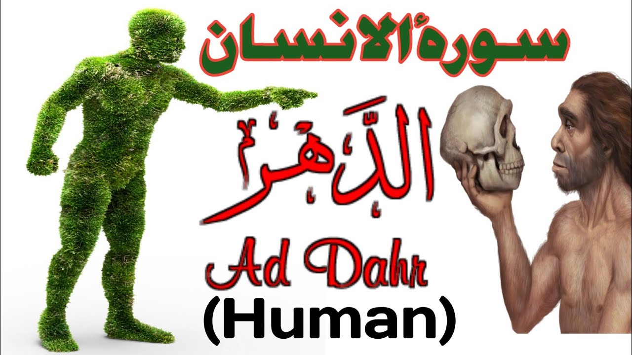 surah ad dahr full surah al dahr recitation beautiful recitation of quran