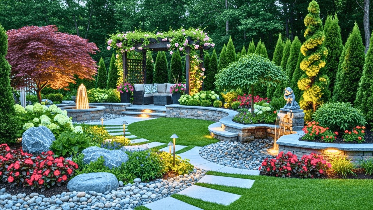 Unique Garden Design Ideas to Transform Your Backyard | DIY Inspiration for Outdoor Spaces 2025!