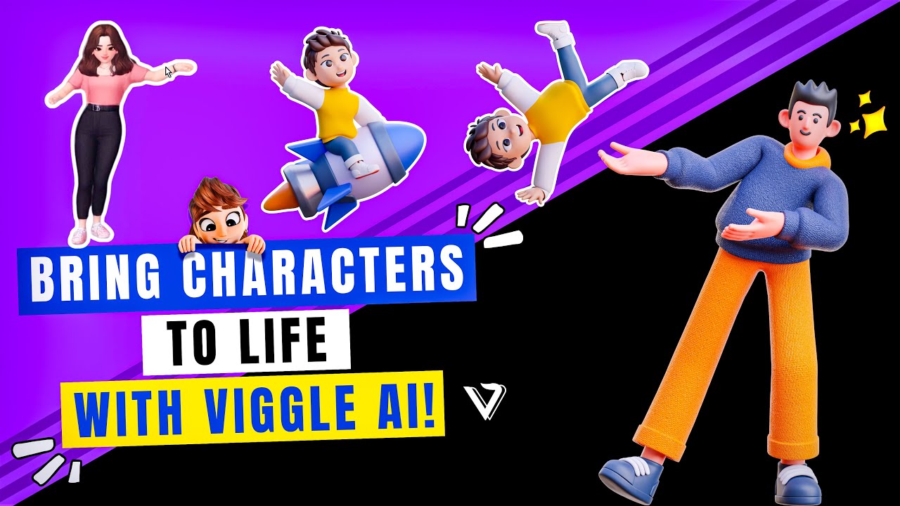 Create Animated Videos from Any Character | Viggle AI Tutorial