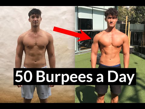 This Guy Did 50 Burpees Every Single Day for a Month