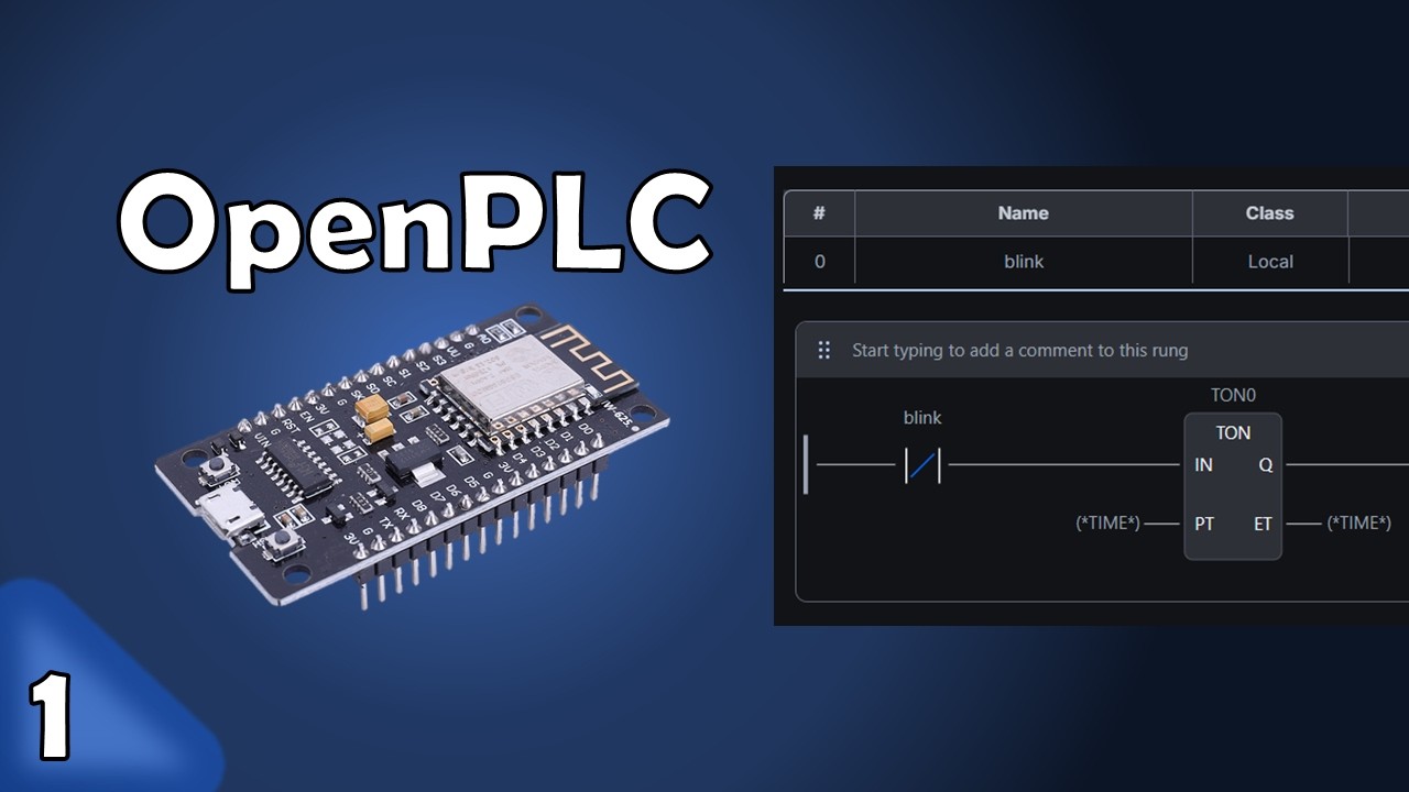 #1 How to Use OpenPLC (Free PLC Software) | ESP32 PLC