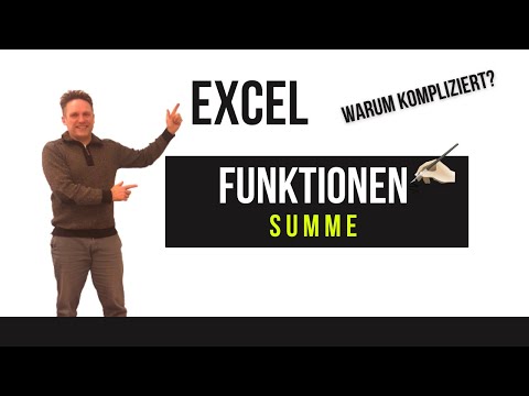 Excel FUNKTIONEN - SUMME -