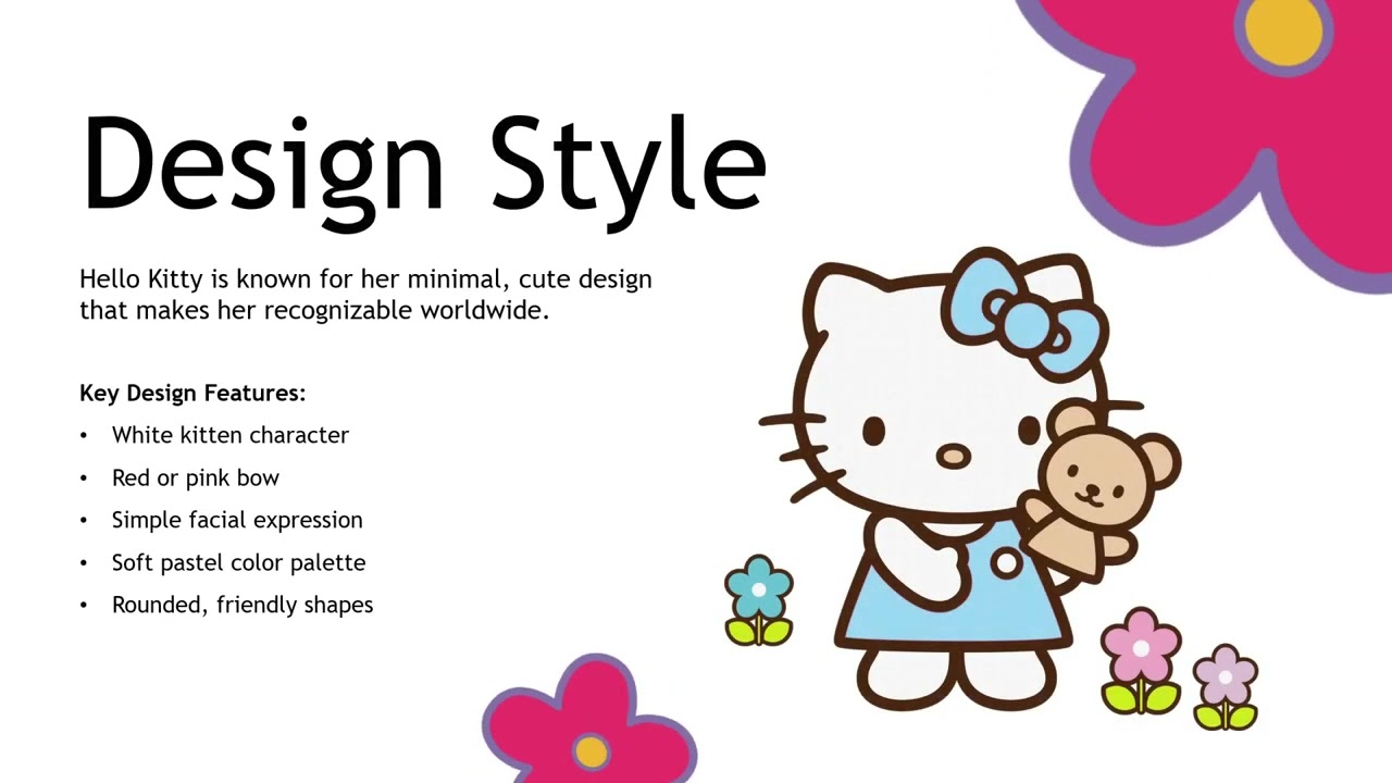 Hello Kitty PowerPoint Template Preview