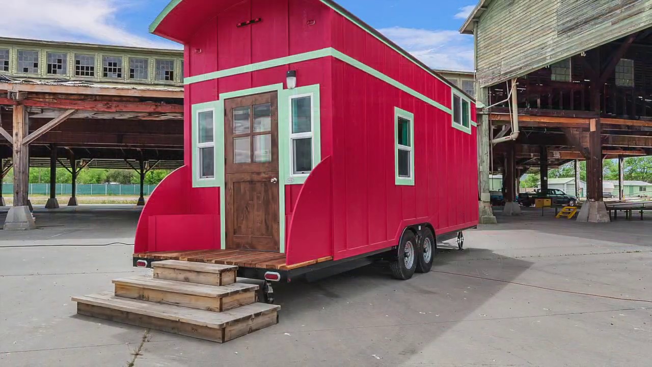 Charming Vardo-Style Tiny Home Includes a Spacious Kitchen and ...