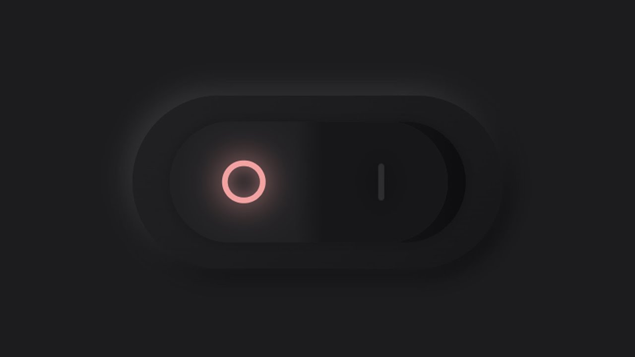 Neumorphic Neon Button Design Using HTML CSS And Javascript