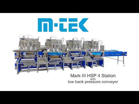 Mark III HSP 4 station INFEED-belt video