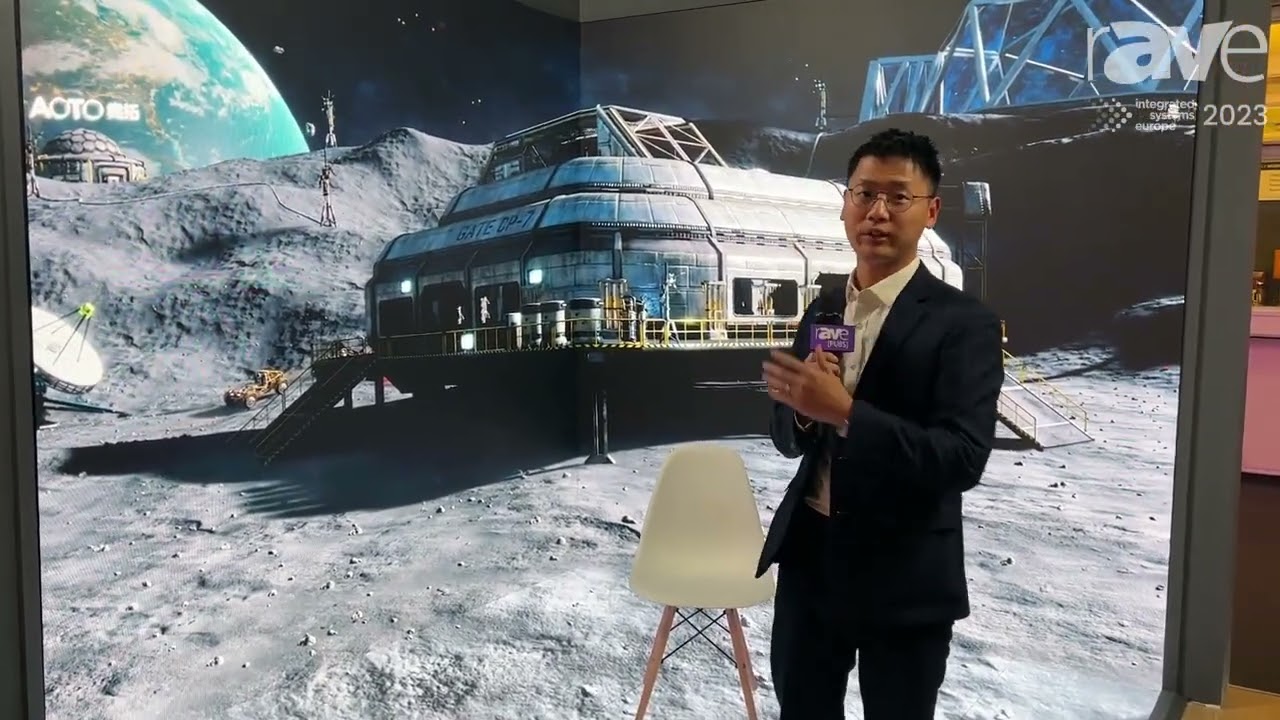 ISE 2023: AOTO Demos Complete XR Studio Solution for Virtual Production With dvLED and Processing