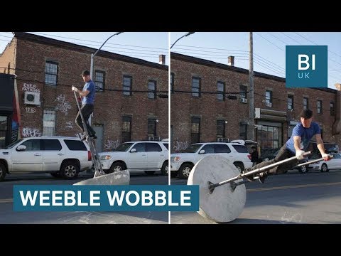 This huge 'weeble wobble' took the internet by storm