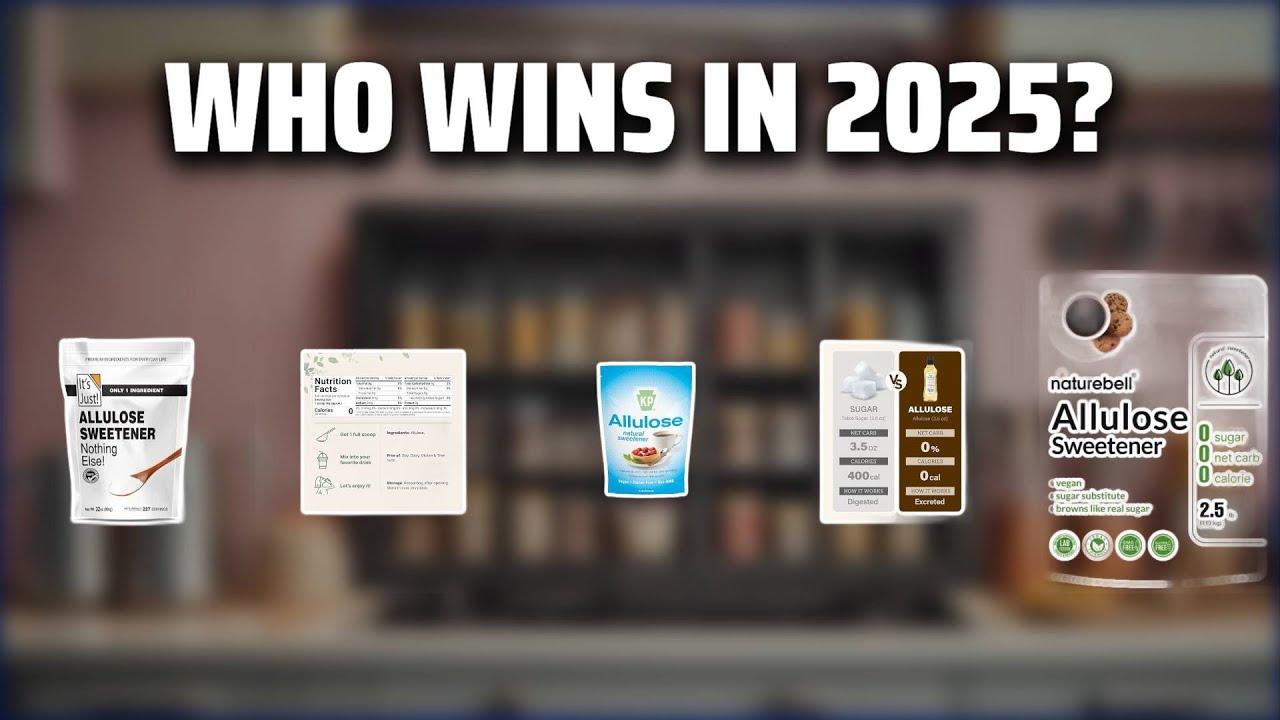 The Top 5 Best Organic Allulose in 2025 - Must Watch Before Buying!