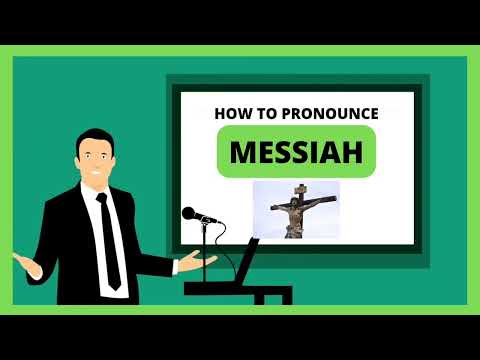 How to pronounce MESSIAH - with examples and phonetic transcription