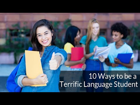10 Ways to be a Terrific Language Student | IELTS Tips