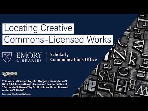 Locating Creative Commons–Licensed Works