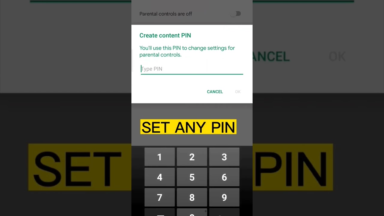 Playstore parental control setup #android #playstore #settings