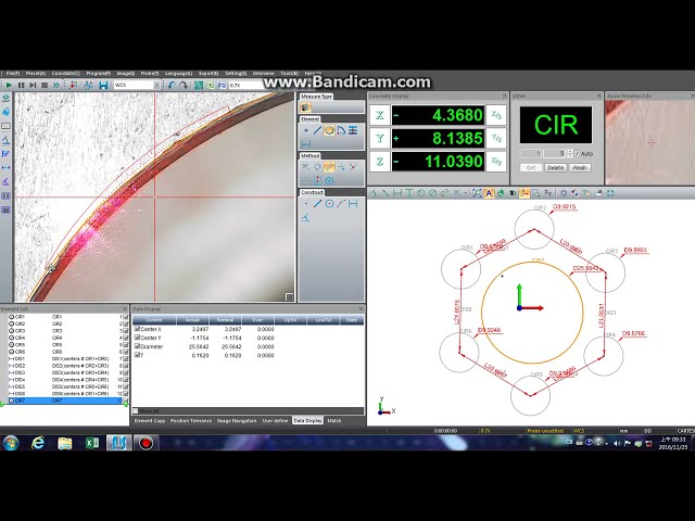 Vision Measuring Machine - CARMAR VMM 5040C Video Measuring Machine ...