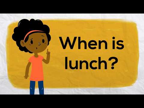 When | Core Vocabulary Song