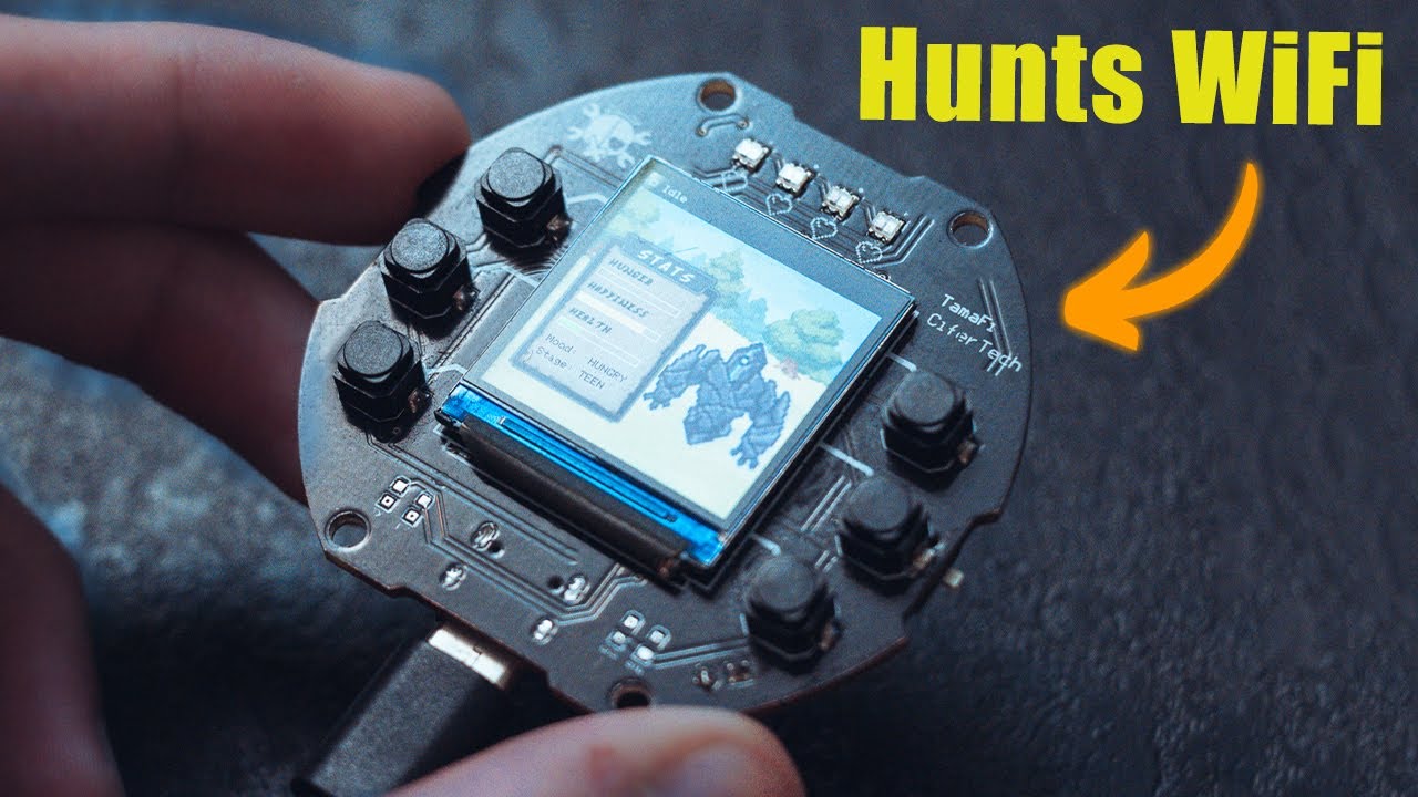 I Built a Cute Virtual Pet That Hunts Wi-Fi