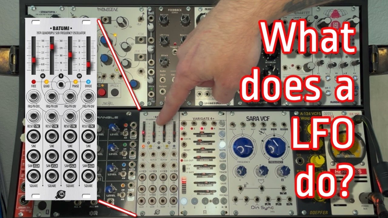 What Does a LFO Do? (Modular Synth 101 | Part 7)