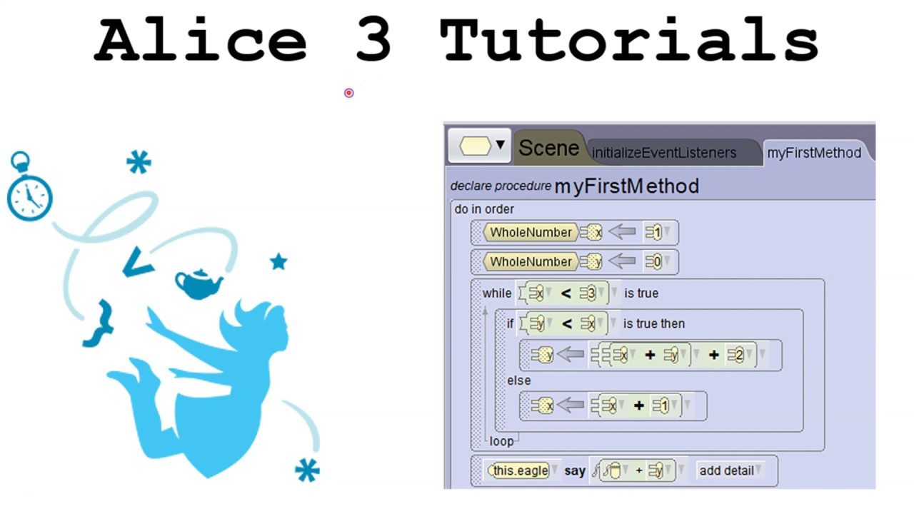 Alice 3 Programming Tutorials (Introduction)