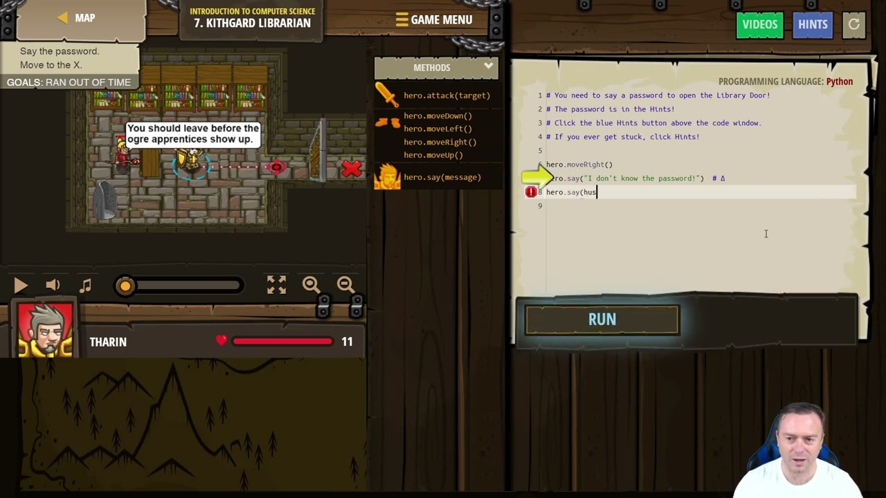 Code Combat   7 - Walkthrough