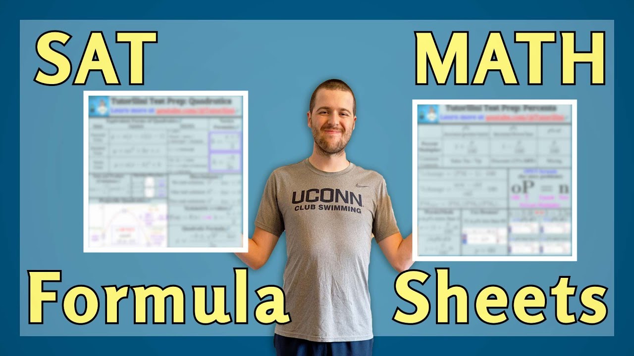 Kyle's SAT Math Formula Sheets [Free Download]