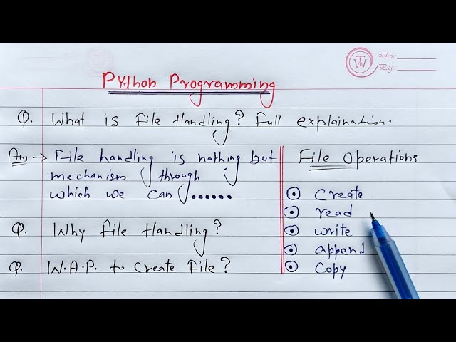 Mastering Python File Handling: A Comprehensive Guide | Galaxy.ai | Galaxy.ai
