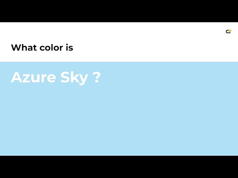 Azure Sky color #b0e0f6 hex color - Blue color - Warm color b0e0f6