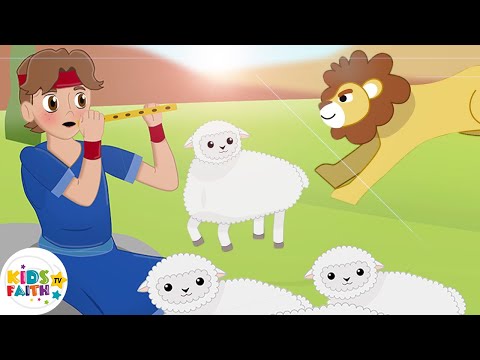 Only a Boy Named David – Bible Song for Kids | David and Goliath | Kids Faith TV