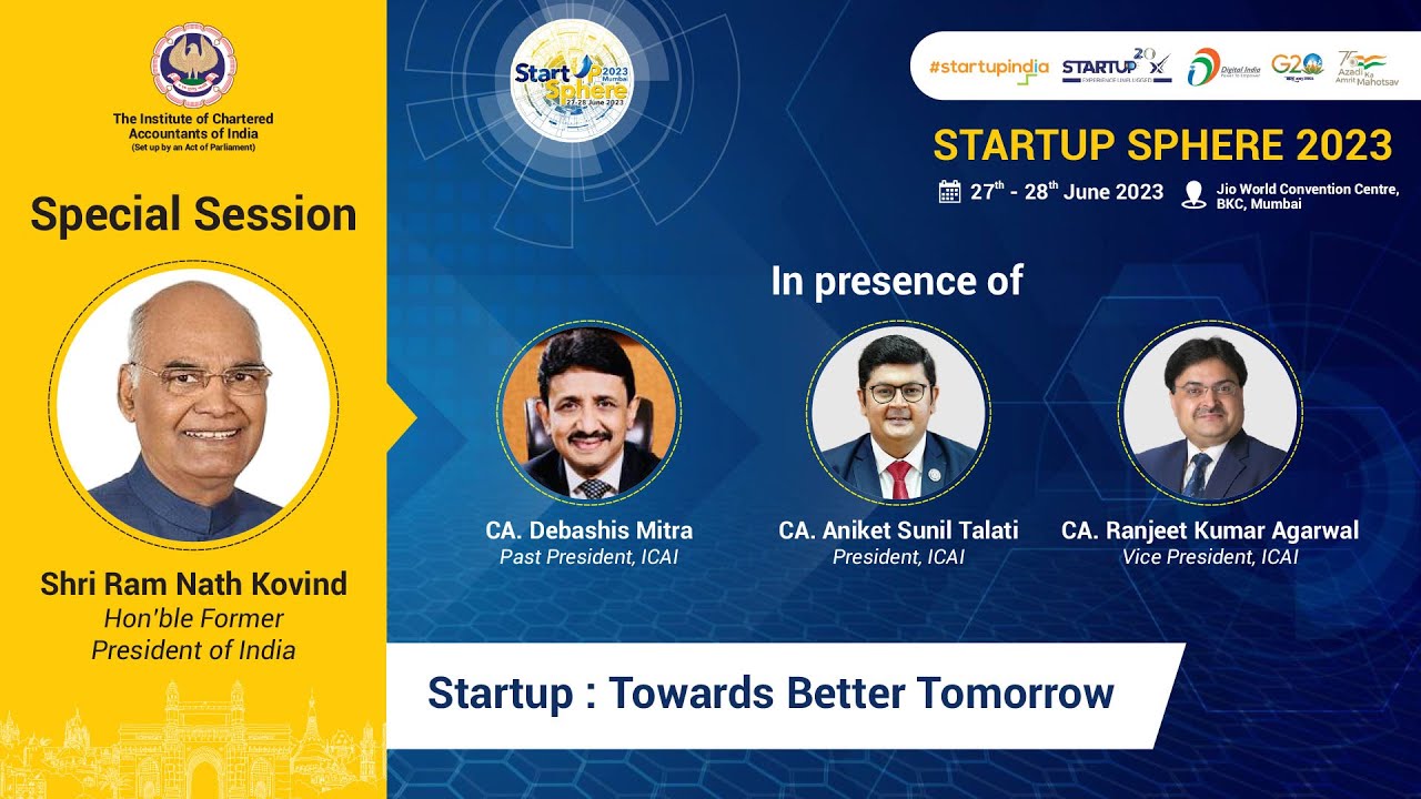 STARTUP SPHERE - Startup : Towards Better Tomorrow