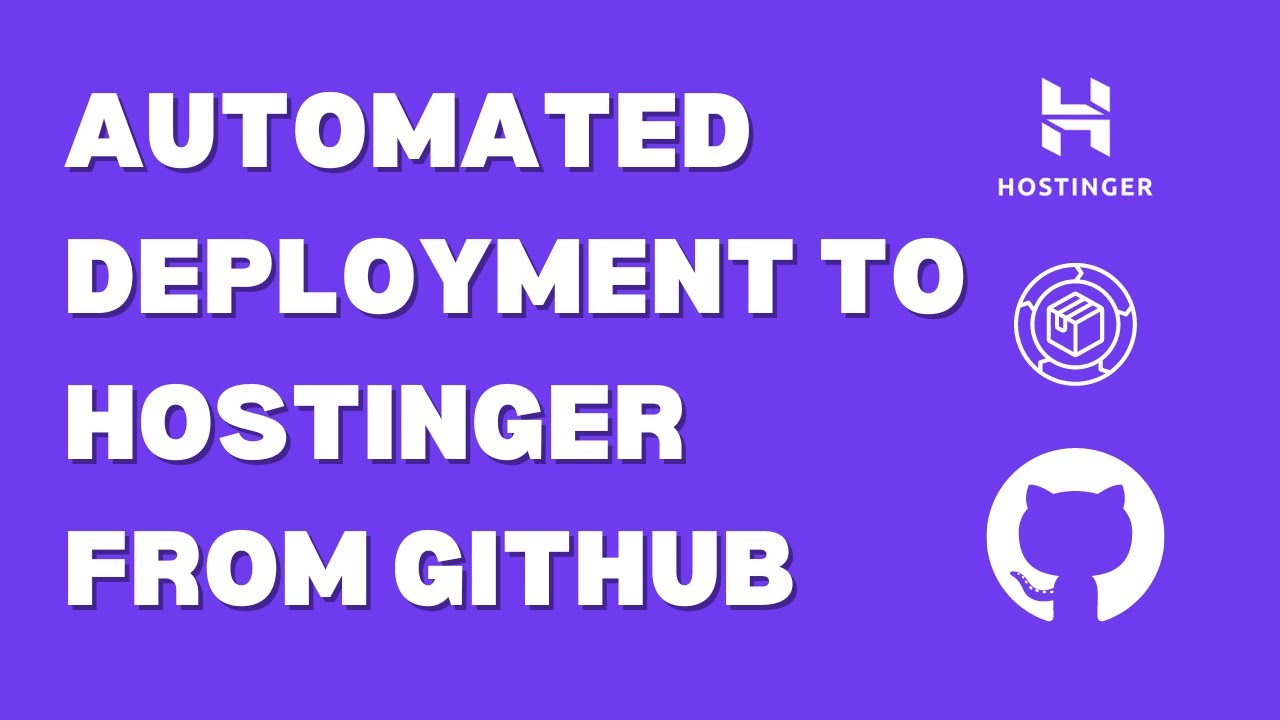 How to deploy website from GitHub repository?