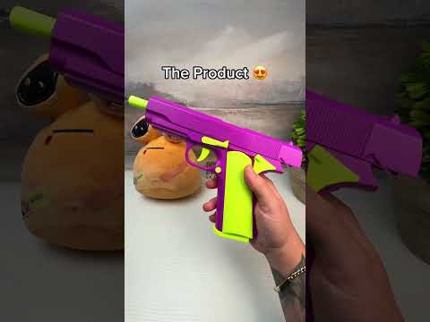 Which one is better? #fidget #gun #toys #fidgettoys