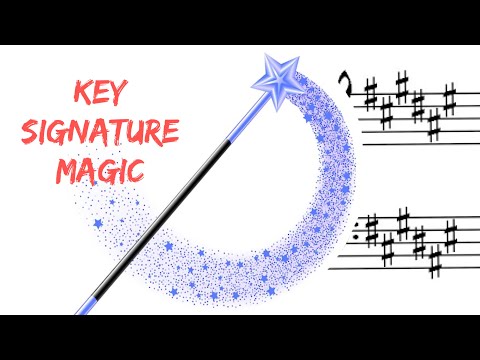 How to find the key signature… MAGIC!