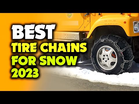 TOP 6: Best Tire Chains for Snow 2023 | Our Top Picks!