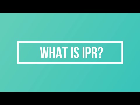 What is IPR?