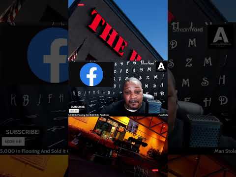SCAM LIKELY! Man Steals $35,000 In Flooring From Home Depot, Sells It On Facebook