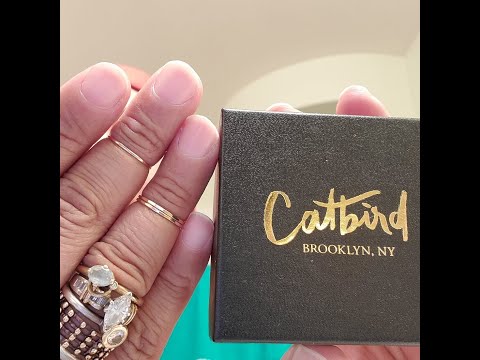 Jewelry Chronicles ☆Catbird NYC Midi Rings Unboxing ☆