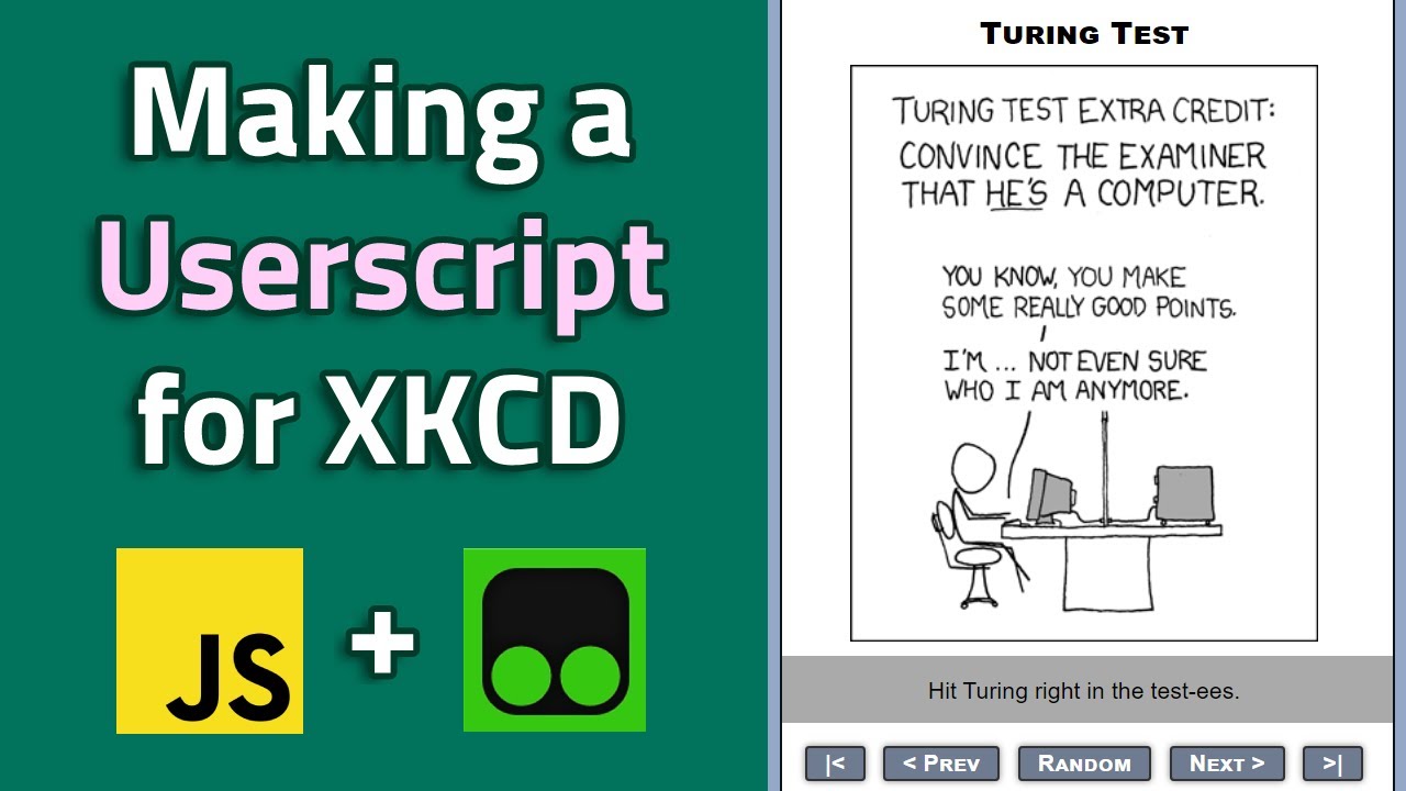 Making a Userscript - Setup and JavaScript Tutorial