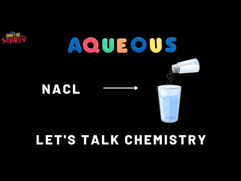 What is an Aqueous Solution?